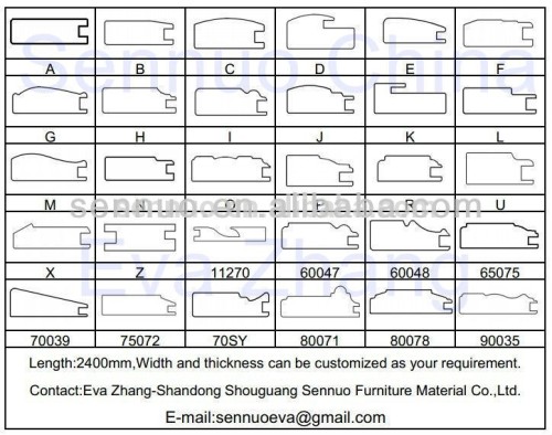 Mdf+vinyl Door Profile, High Quality Mdf+vinyl Door Profile on Bossgoo.com