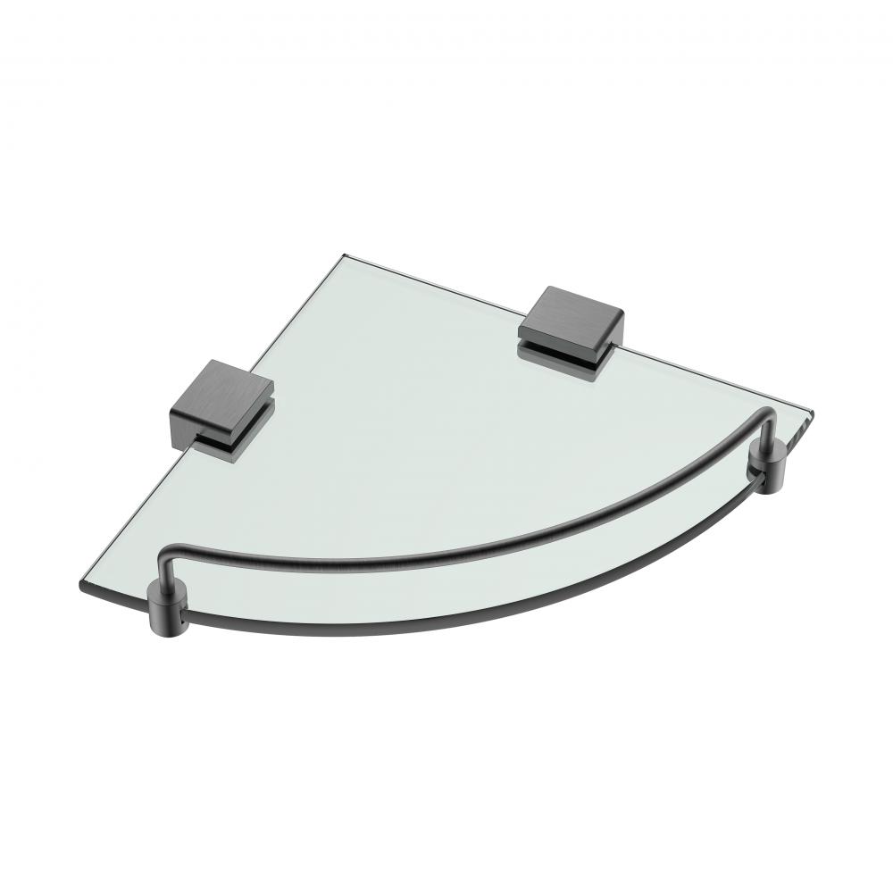 Corner Glass Shelf With Different Color Painting, High Quality Corner ...