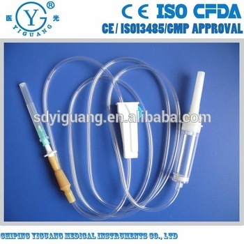 Iv Infusion Set With 9ml Drip Chamber And Ce,iso Certificates, High ...