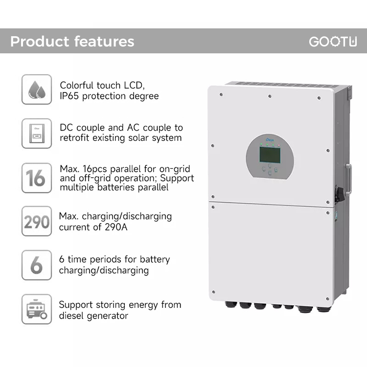 12kw 하이브리드 태양열 인버터 의 고품질 12kw 하이브리드 태양열 인버터