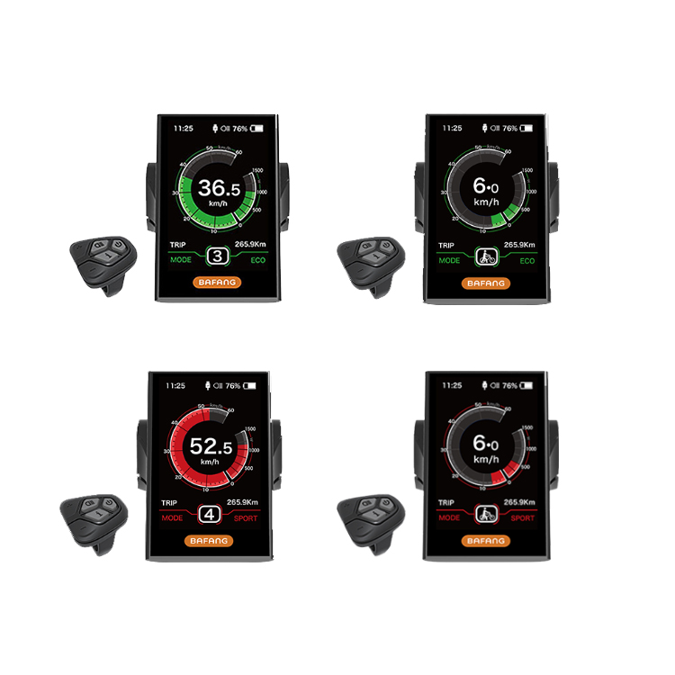 Bafang Colorful Display With Usb Port For E-bike Conversion Kit, High ...