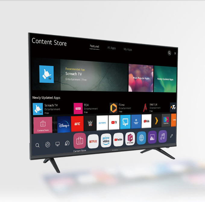 Vsti 65-inch Smart Led Tv With Android, 4k Lcd Full Screen, Home ...