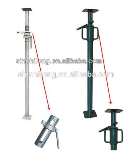 Construction Steel Adjustable For Scaffolding Formwork Prop, High ...
