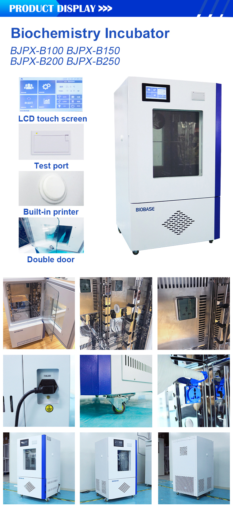 Biobase 100l Laboratory Incubator For Biochemistry Incubation: Bjpx ...