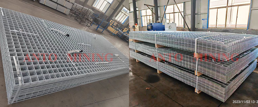 Mine Supporting Black Underground Mining Welded Wire Mesh for mining ...