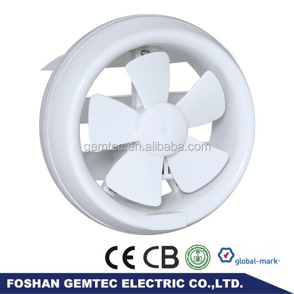 6 Inch Round Plastic Shutter Glass Window Exhaust Fan, High Quality 6 ...