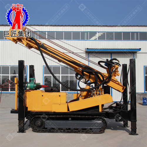 200m Depth Crawler Mounted Pneumatic Rock Boring Well Digger, High ...