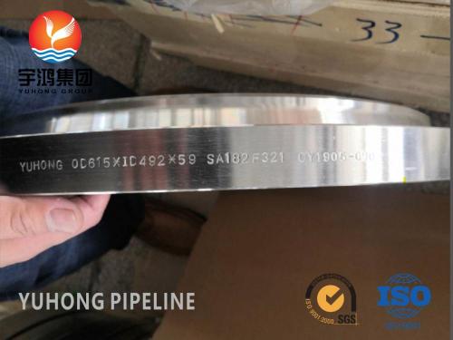 Asme Sa182 F321 고온 압력 플랜지, Bossgoo.com의 고품질 Asme Sa182 F321 고온 압력 플랜지