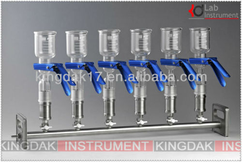 Manifolds Vacuum Filtration----glass Funnel/ 3-branch Manifolds Vacuum ...