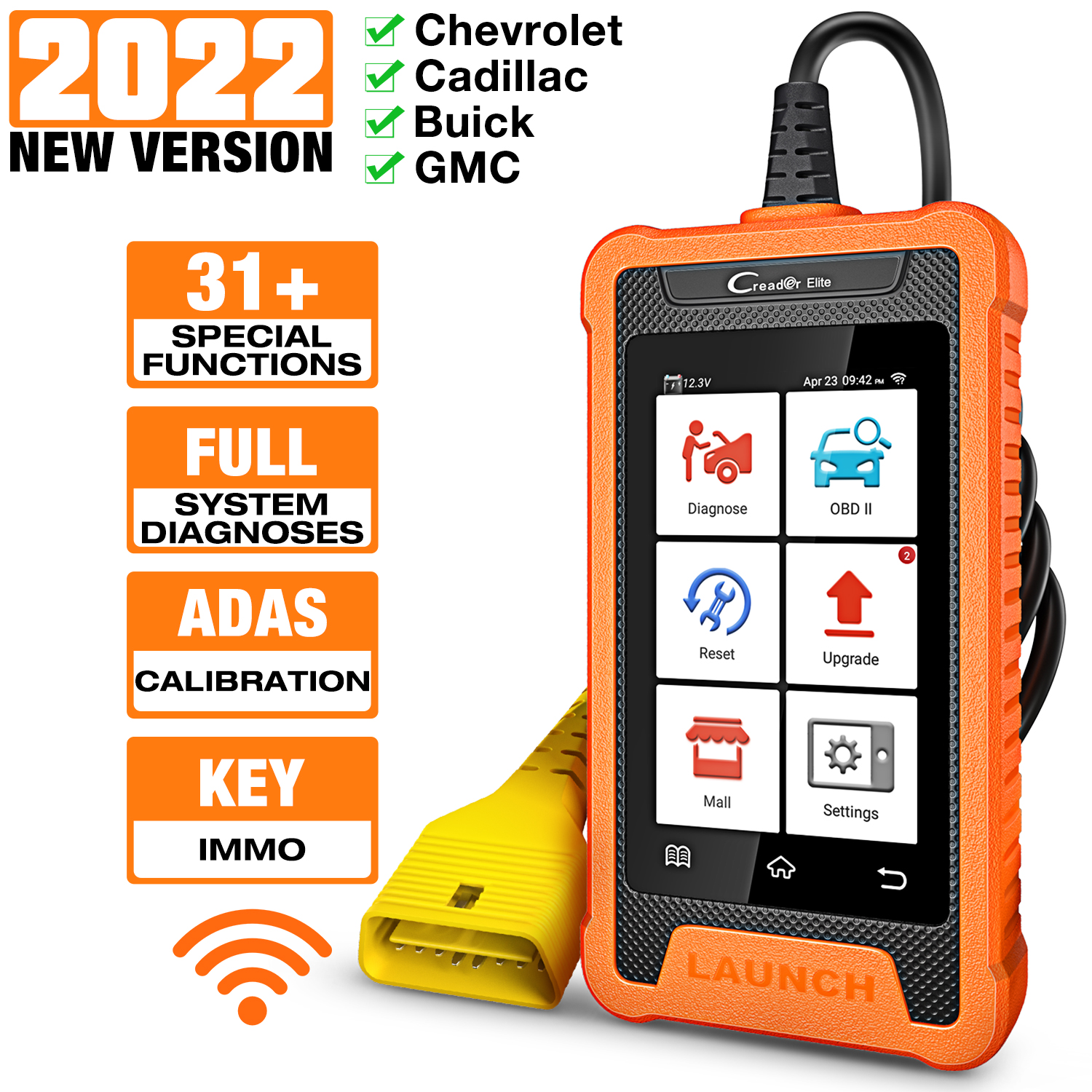 Cre Full System Diagnostic Tool For Chrysler Obd2 Code Reader Car ...