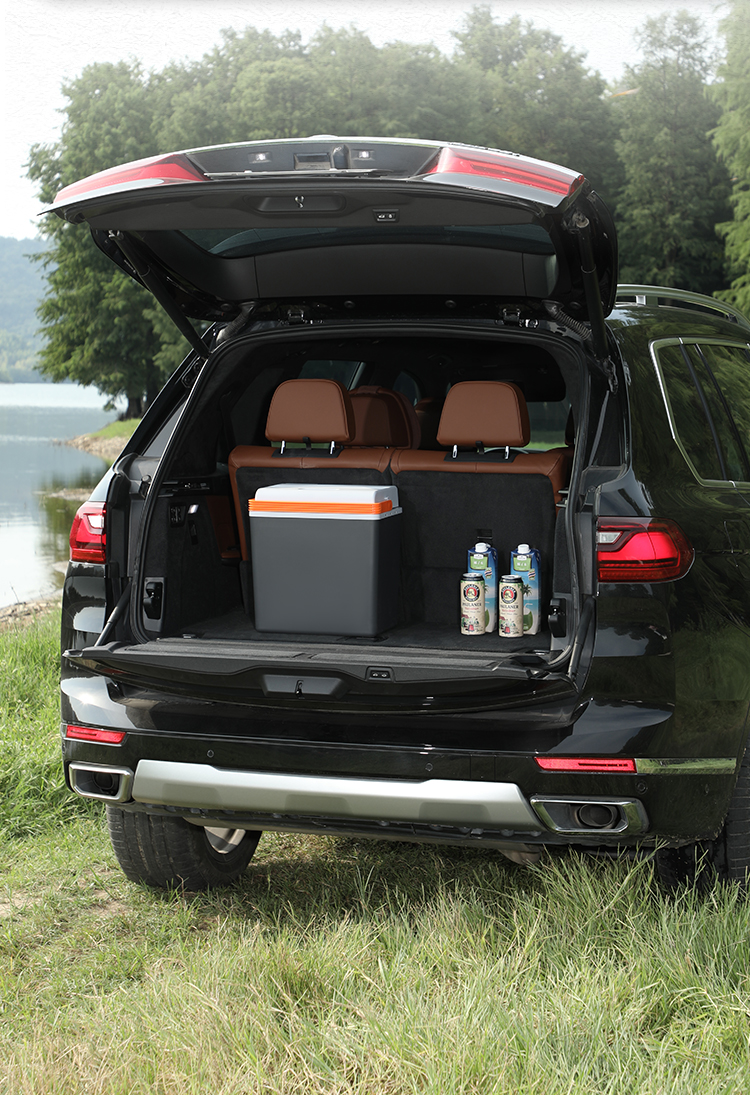 Portable 20 Liter Electric Car Fridge Cooler Box For Indoor And Outdoor ...