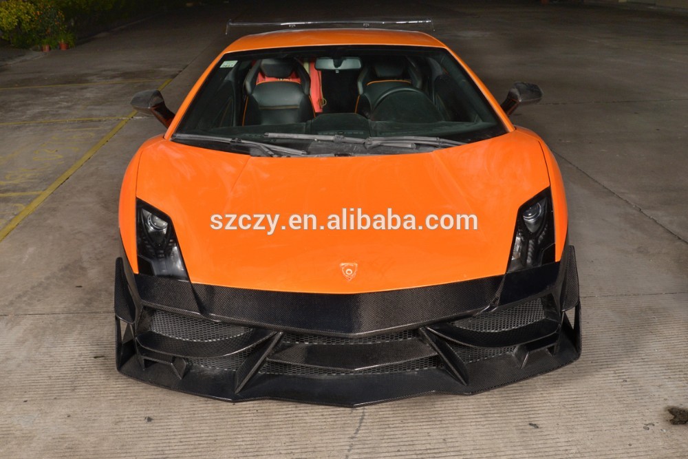 Front Bumper Carbon Fiber Body Kit For Lamborghini Gallardo Lp550, High ...