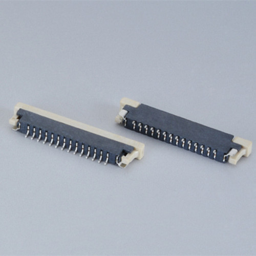 Push-pull Bottom Contact 1.0mm Pitch Fpc Connector, High Quality Push ...