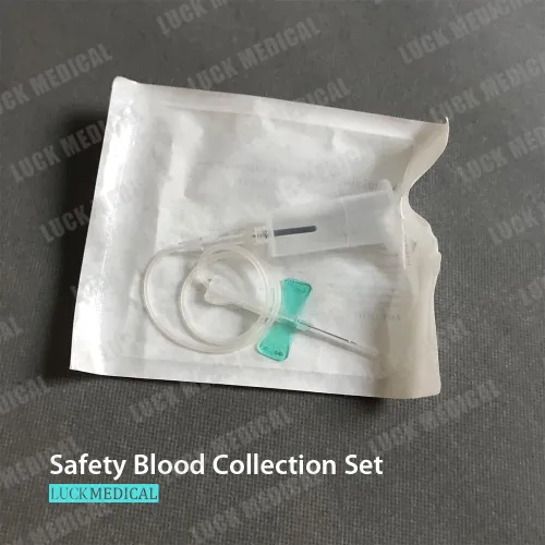 Safety Blood Collection Infusion Set, High Quality Safety Blood ...