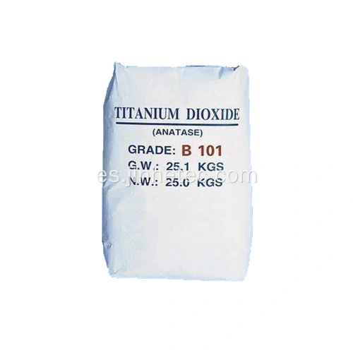 China Dióxido de titanio anatasa B101 para pigmento Fabricantes