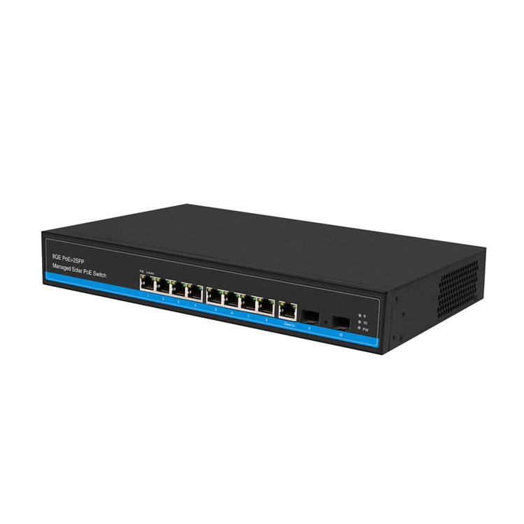 จัดการ 8port Gigabit Solar Poe Switch Support Ups คุณภาพสูง จัดการ ...