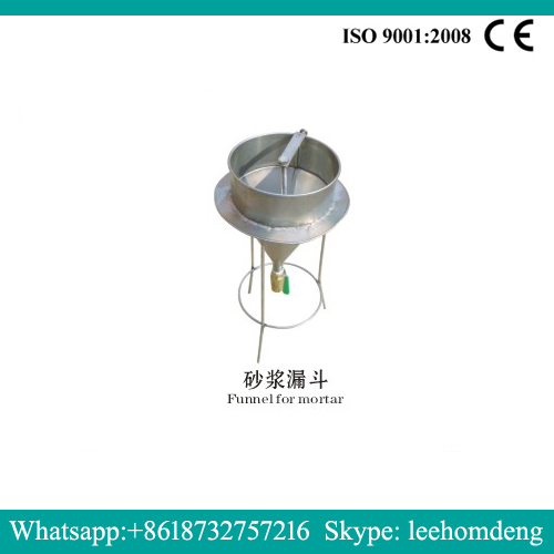 Cement Mortar Consistency Test Funnel, High Quality Cement Mortar ...