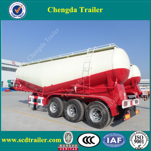 70ton Loading Capacity Bulker Cement Tanker Trailer For Pakistan, High ...