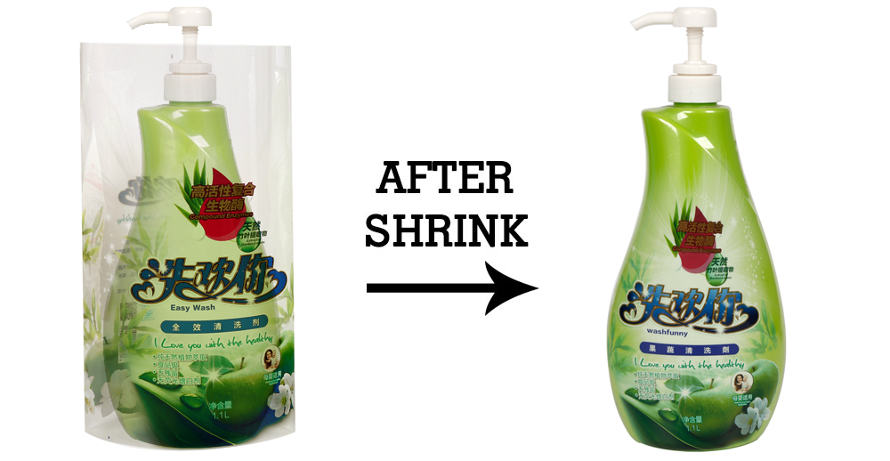 Printing Pvc Shrink Sleeve Label For Shampoo Bottle, High Quality ...