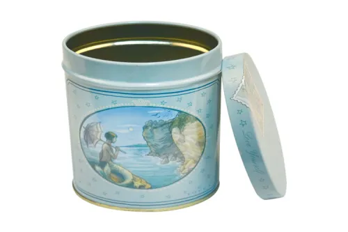 Memorable Postcards Can Stamp Collecting Storage Tin Box, High Quality ...