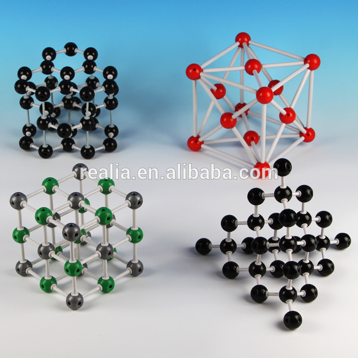 The Crystal Structure Model Of Crystal Model, Including Graphite ...