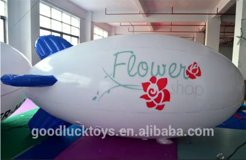 20' Long Helium Filled Pvc Advertising Inflatable Blimp, High Quality ...