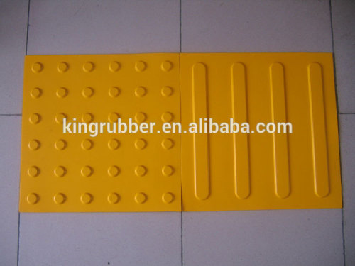 Safety Rubber Blind Way,blind Tile ,rubber Blind Tactile Paving Tile ...