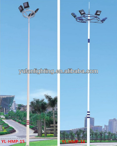 15m High Mast Pole Lamp/high Mast Pole Manufacturers/15m High Mast Road ...