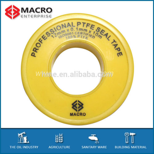 Yellow Color Jumbo Roll Ptfe Thread Seal Tape, High Quality Yellow ...