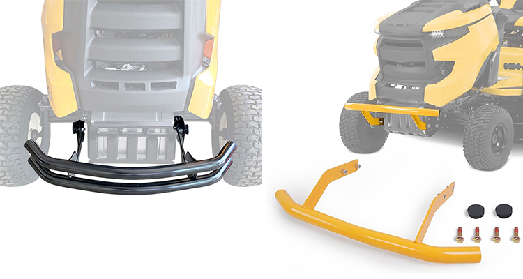 Truck Body Parts: Dual Bar Tractor Brush Guard Protection Front Bumper ...