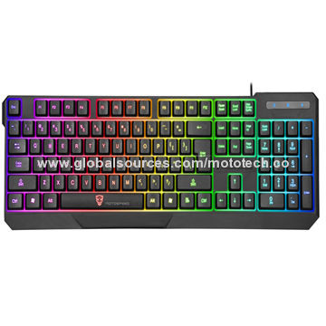 Seven Color Backlight Gaming Keyboard, High Quality Seven Color ...