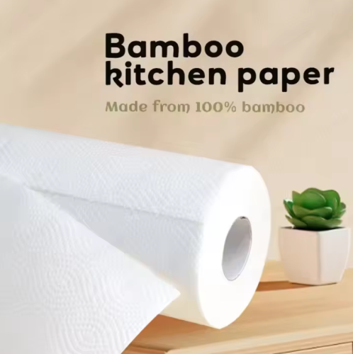 Eco-friendly Disposable 2-ply Kitchen Paper Towel Roll, High Quality ...