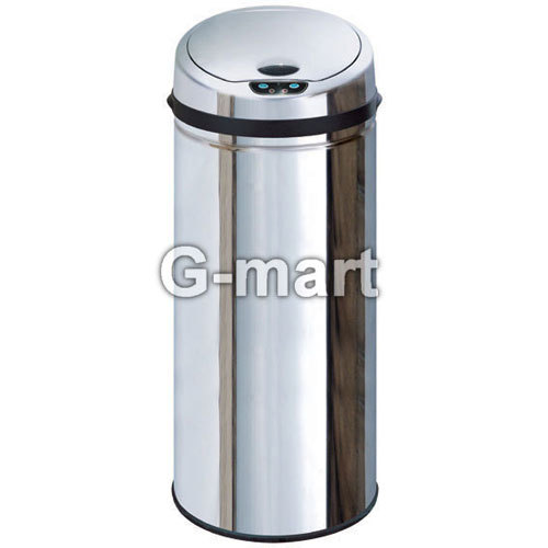 S/s Touchless Garbage Can For 50liters, High Quality S/s Touchless ...