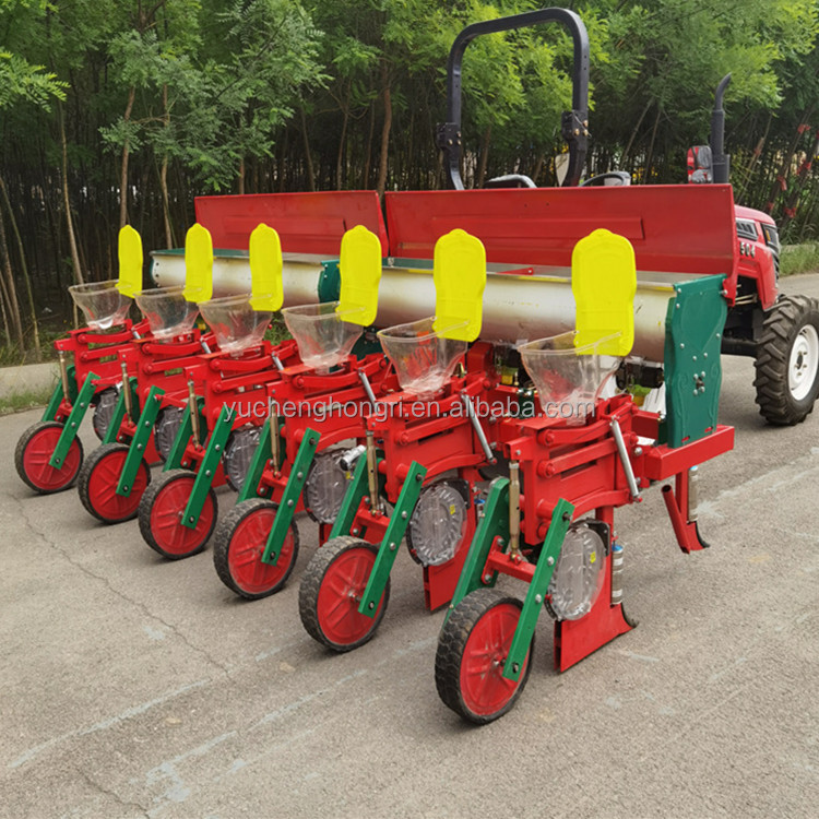 Tractor Mounted 2 Row Corn Seeder With Fertilizer, High Quality Tractor ...