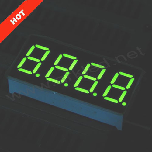 7 Segment Display With 0.36 Inch Height And 4 Digits, High Quality 7 ...