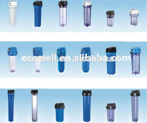 Plastic Water Filter Housing / Water Filter Cartridge Housing, High ...