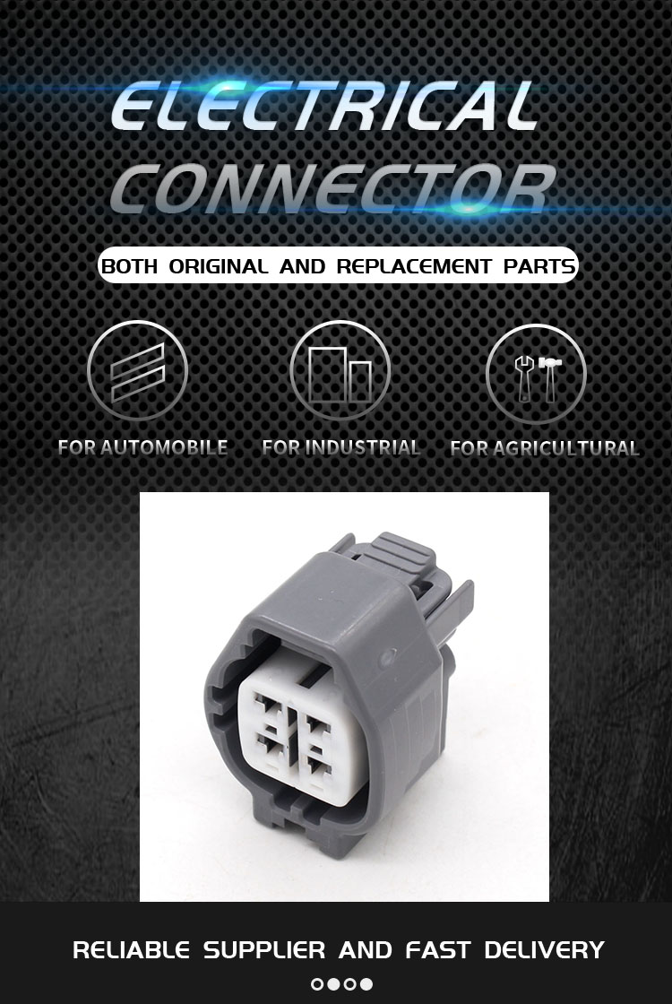 Waterproof 4 Pin Female Sensor Oxygen Sensor Connector For Toyota, High ...