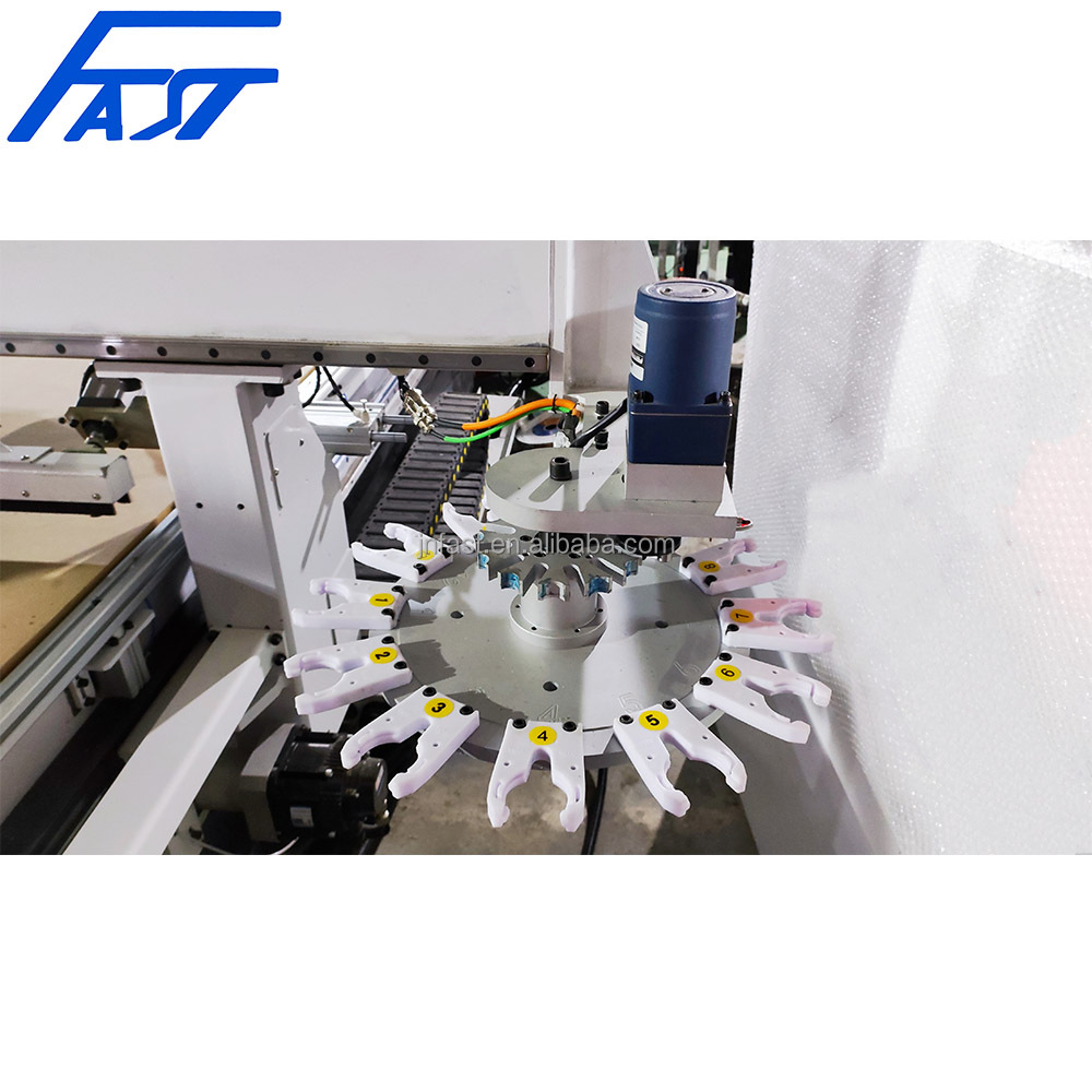 Atc Auto Loading And Unloading Nesting Cnc Router Machine For Wood ...