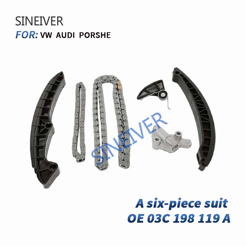 Vw 1.4 1.6 Fsi Tfsi ชุดโซ่เวลาเครื่องยนต์สำหรับชิ้นส่วนอัตโนมัติ ...