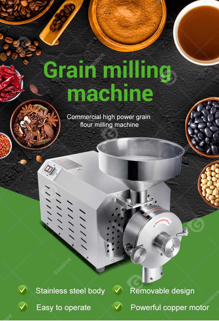 Electric Household Plantain Flour Mill And Grain Grinder For Peanuts ...