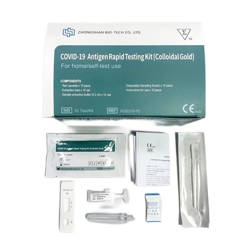 Covid-19 Antigen Rapid Testing Kit (colloidal Gold) For Home/self-test ...