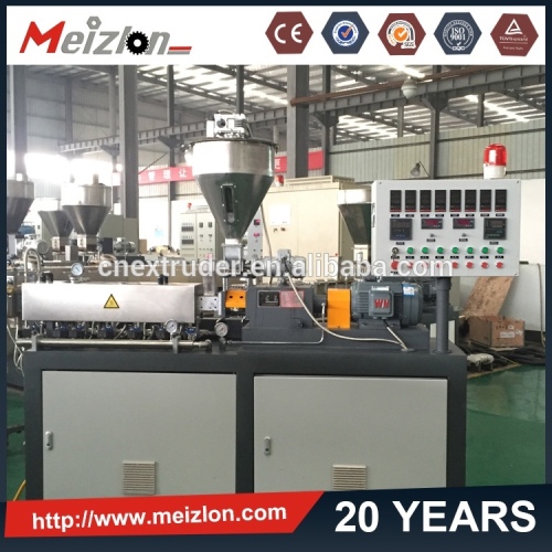 Mini Plastic Pellet Polymer Compounding Parallel Co-rotating Twin Screw ...