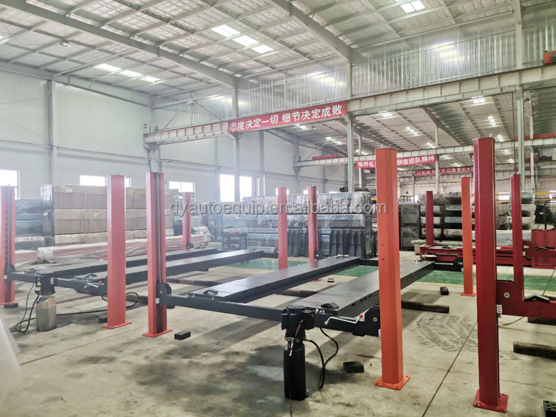 4 Pillar Auto Lift With Jacks For Wheel Alignment, High Quality 4 ...
