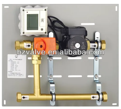 Automatic Mixture System For Under Floor Heating System With Brass ...