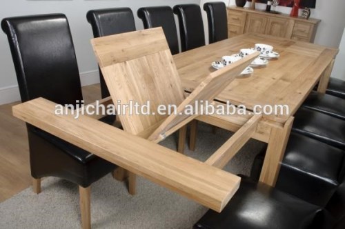 Hot Solid Oak Extra 12 Seater Dining Table For Home And General Use ...