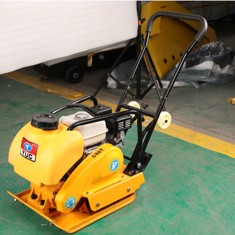 C90t 90kgs Plate Compactor Earth Rammer Machine With Water Tank And ...