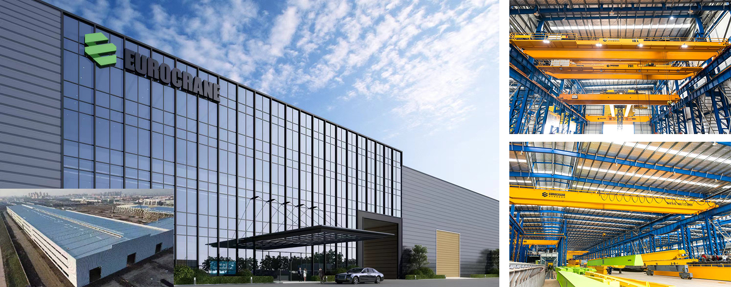 A Large Scale Crane Manufacturing Base in Anhui was in Rapid Progress