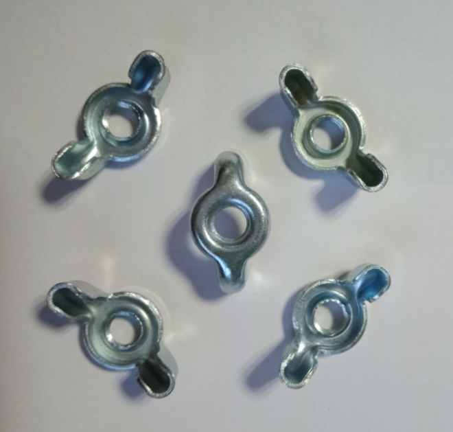 M10 Carbon Steel Zinc Plating Wing Nuts, High Quality M10 Carbon Steel ...
