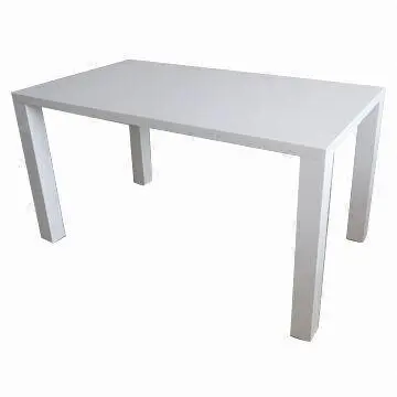 1400x800x750mm Dining Table With High Gloss Weather-resistant Paint ...