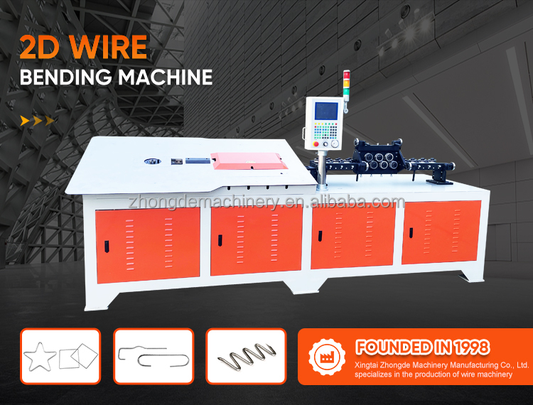 2d Cnc Automatic Wire Strip Bending And Flat Wire Forming Machine, High ...